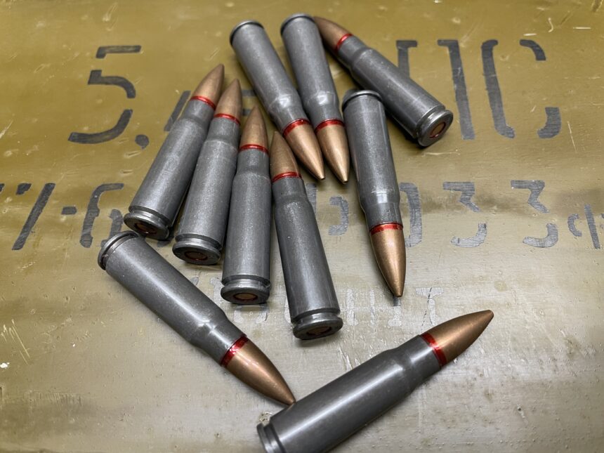 East German 7.62x39mm RARE Steel Core Blister 10 Rounds LAP